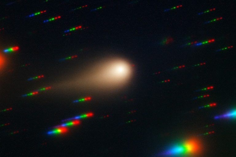 SOHO spots water gushing from interstellar comet 3I/ATLAS after its Sun ...