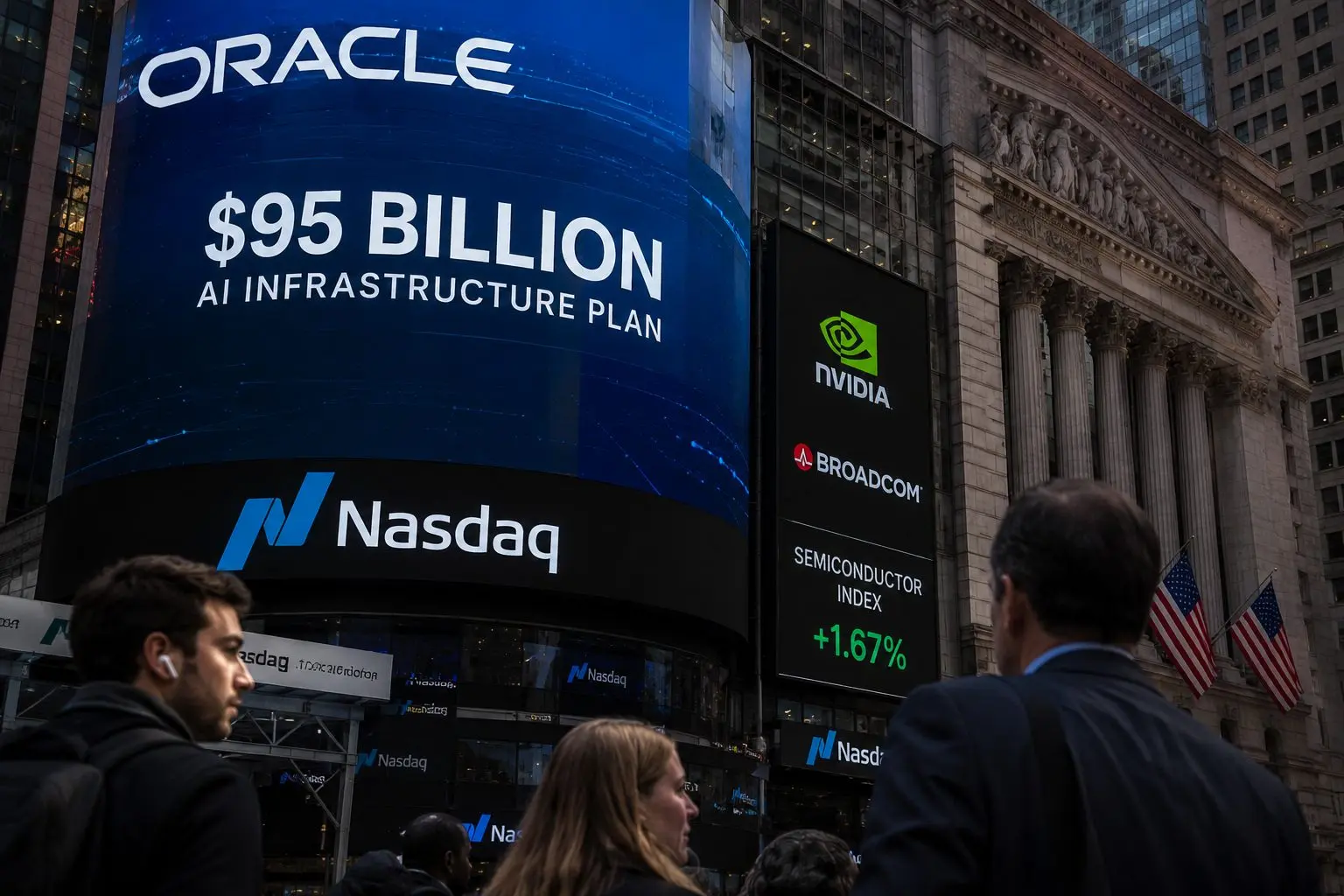 Semiconductor Index Drops After Oracle Details $95 Billion AI Spend ...