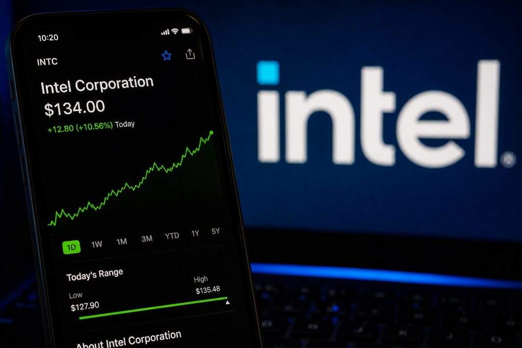 Intel at all-time high after Trump talks up Apple chip plans